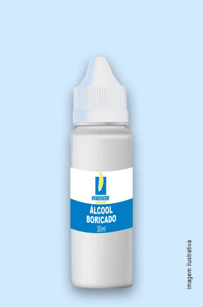 Álcool Boricado - Homeoderm