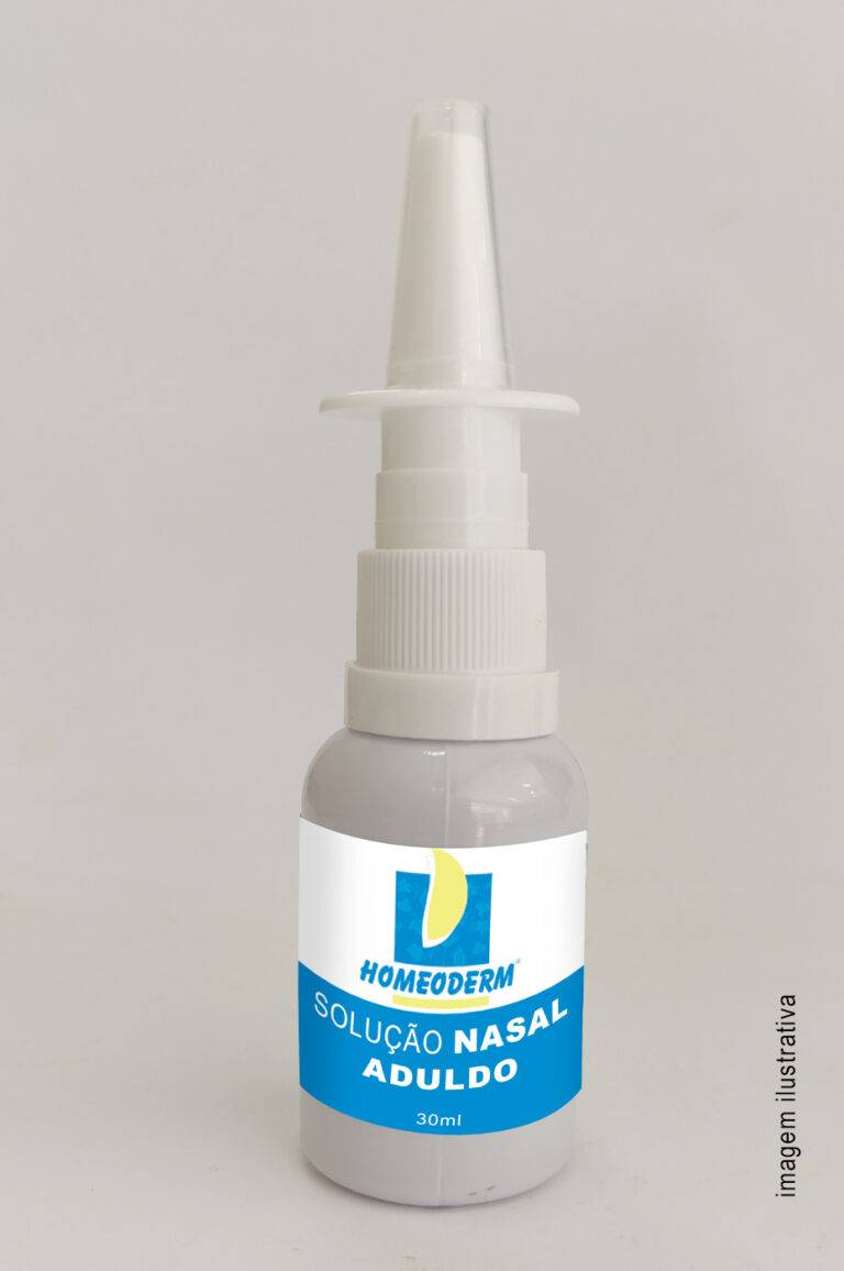 Solução Nasal Adulto 30ml - Homeoderm